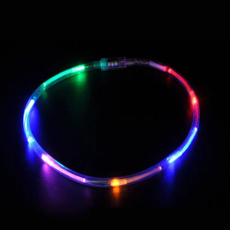 Christmas Light Up Necklace, 6 LED Glow Party Necklace Bulk, Light up ...