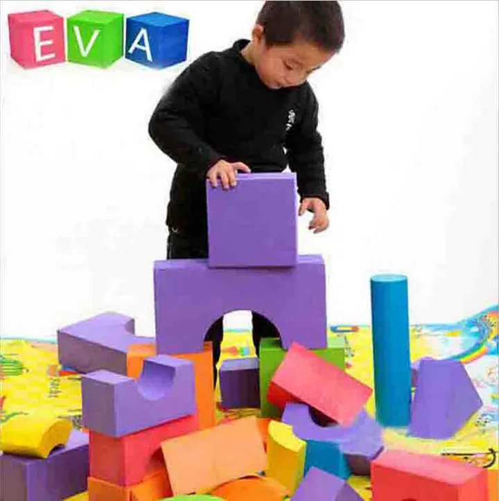 Good Quality Soft Eva Building Blocks Toy For Baby & Kids 0 6 Years Old ...
