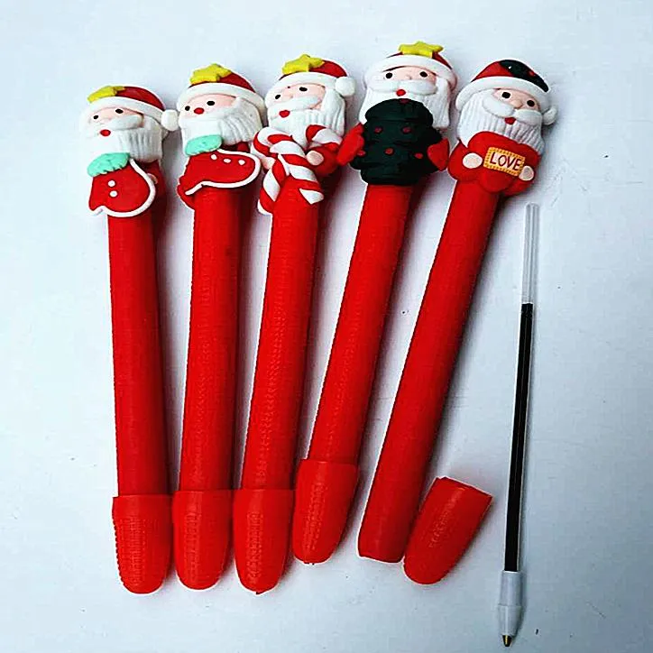 Candy Cane Pens Polymer Clay Ballpoint Pens For Kids Christmas Party ...