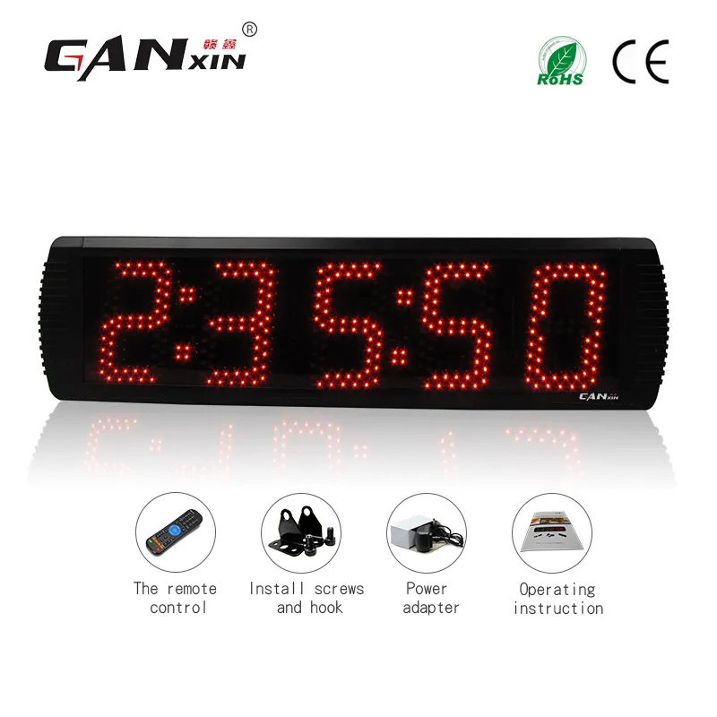 Wholesale GANXIN 5 5 Digits Red Color Marathon Race Outdoor Timer Led ...