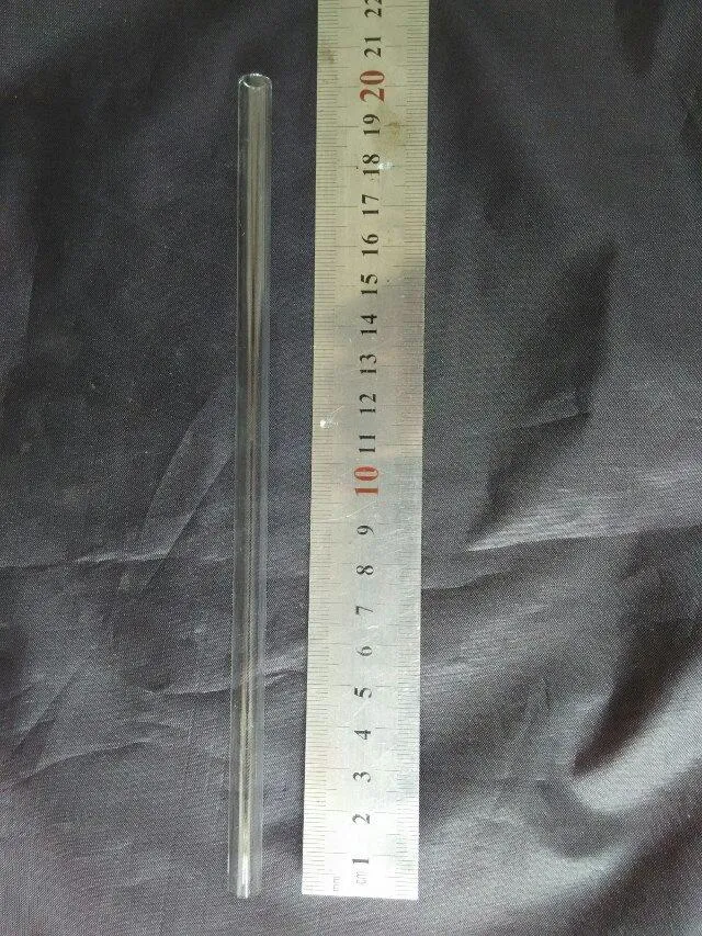 Wholesale Colorful Transparent Glass Straw Bong Accessories Curved ...