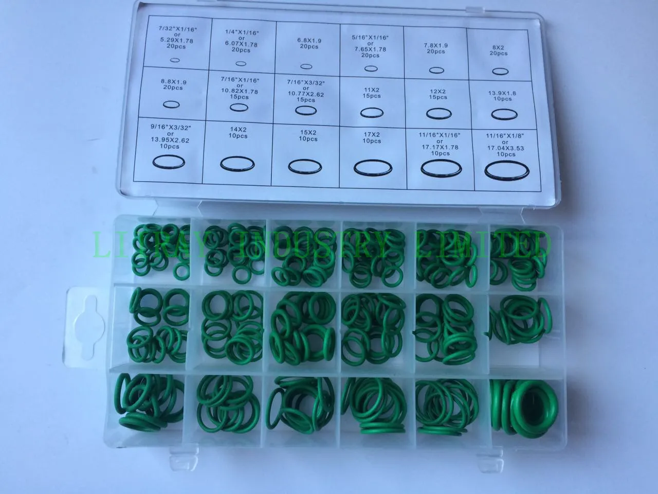 DHgate.com:270pcs 18 Sizes Air Conditioner HNBR Rubber O-Rings ...