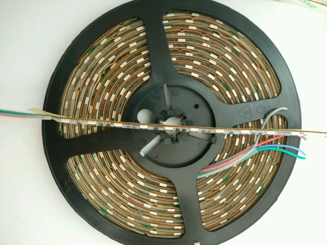 LED Strip Light 5 Meter, Warm White, 5050 SMD Super Bright, Waterproof ...