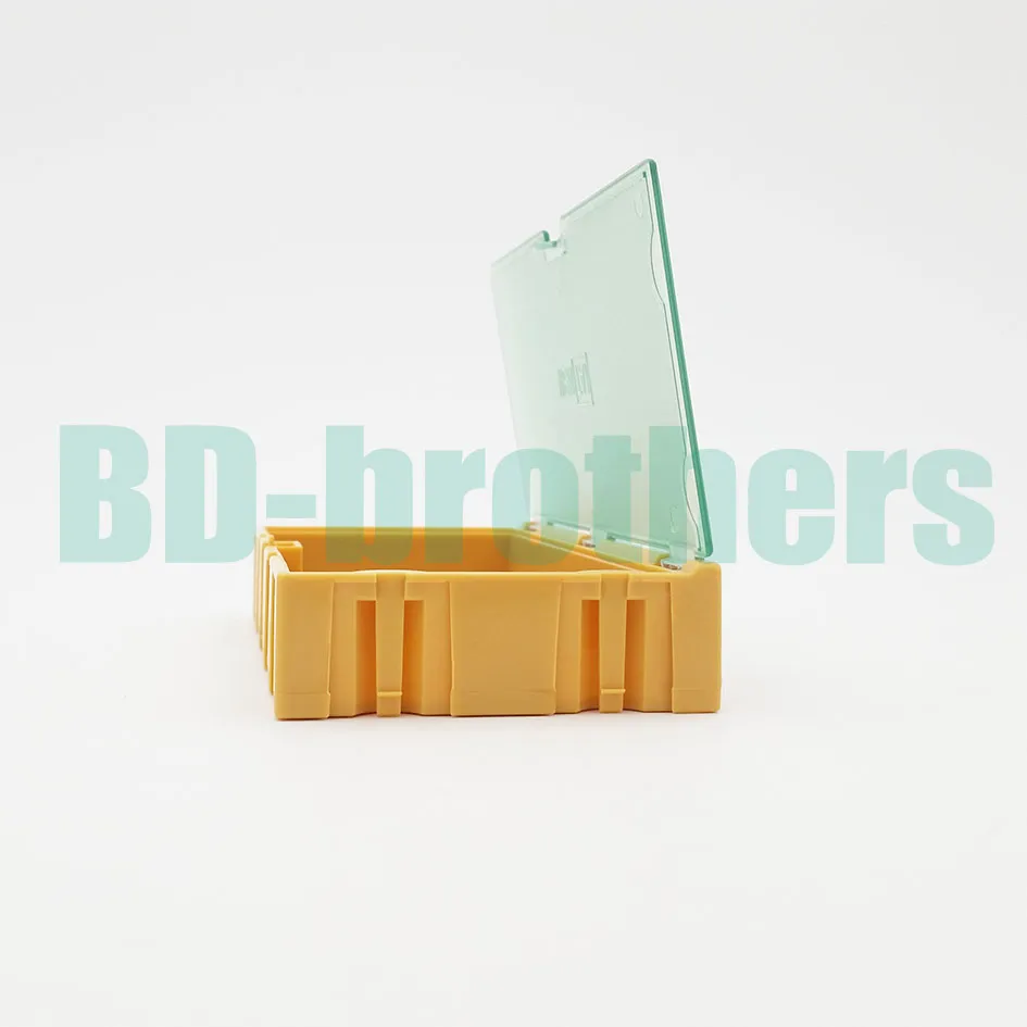 Original 4# Yellow Component Storage Box Square IC Components Boxes SMT ...