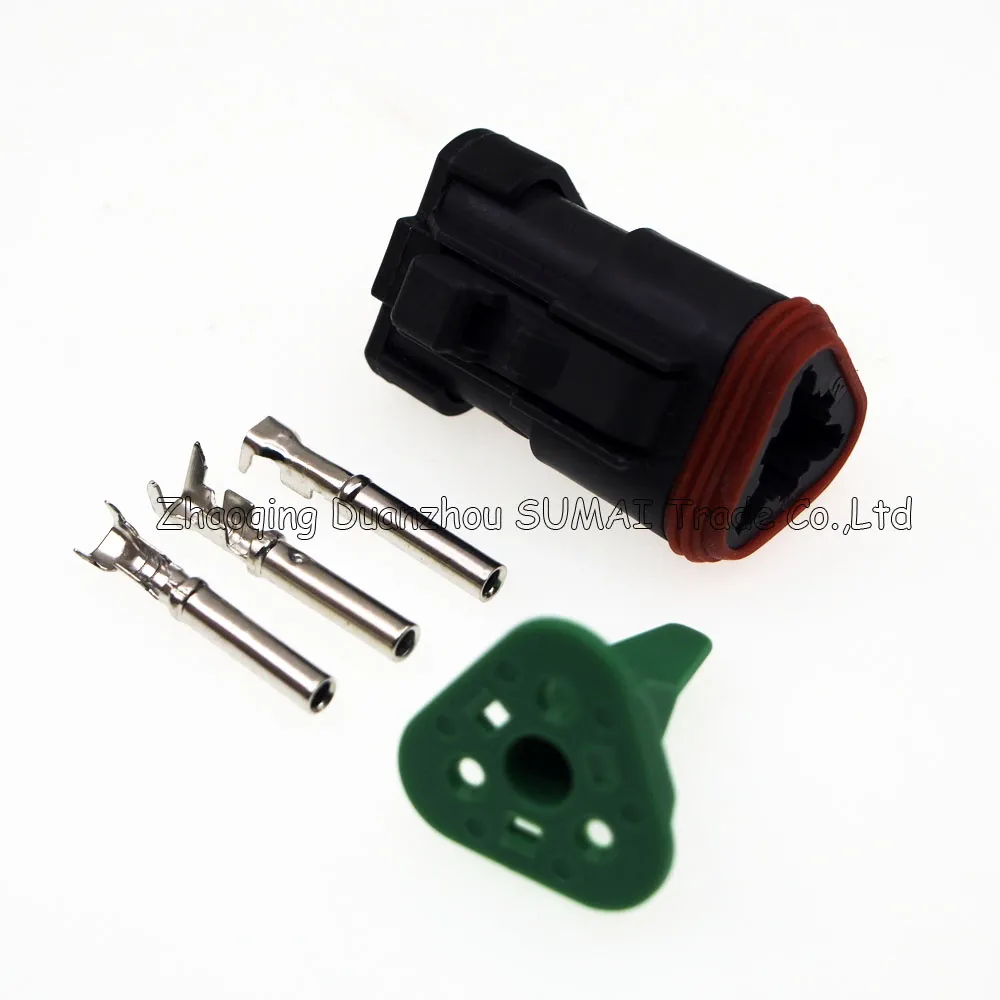 $5.63에서 3 BMW Deutsch DT06-3S-CE05 DT04-3P-CE03 엔진/기어 박스 용 3 핀 방수 전기 ...