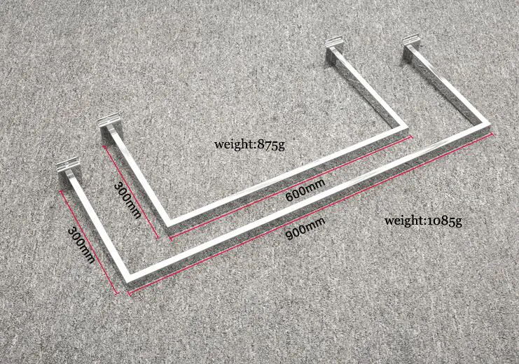 Wholesale Shelf Slot Tube Garment Hanger Holder Rack Accessories Store ...