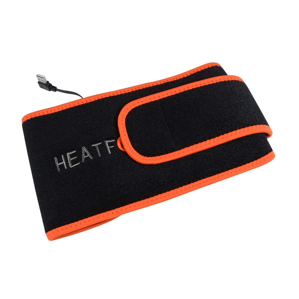 Waist Heating Pad Belt Built In Carbon Fiber Heating System Working Far ...