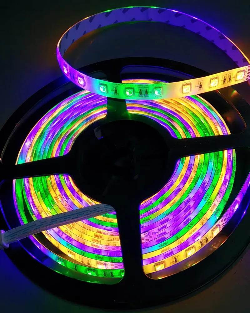 Colorful Smd 5050 Led Marquee Strips YC105 IC Control Led Tape Ribbon ...