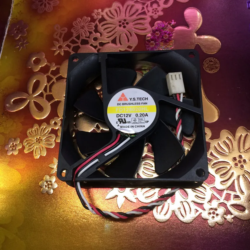 DHgate.com:80mm Dual Ball Bearing Computer Case Fan, FD128020HL ...