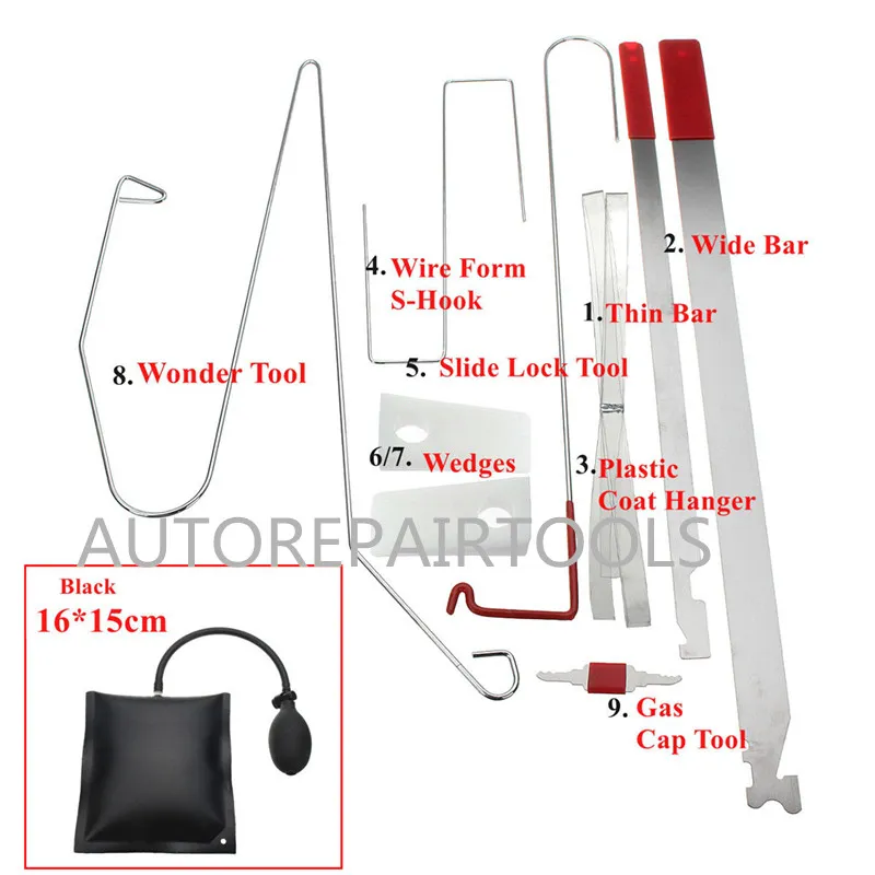 Universal Car Lockout Tool Kit