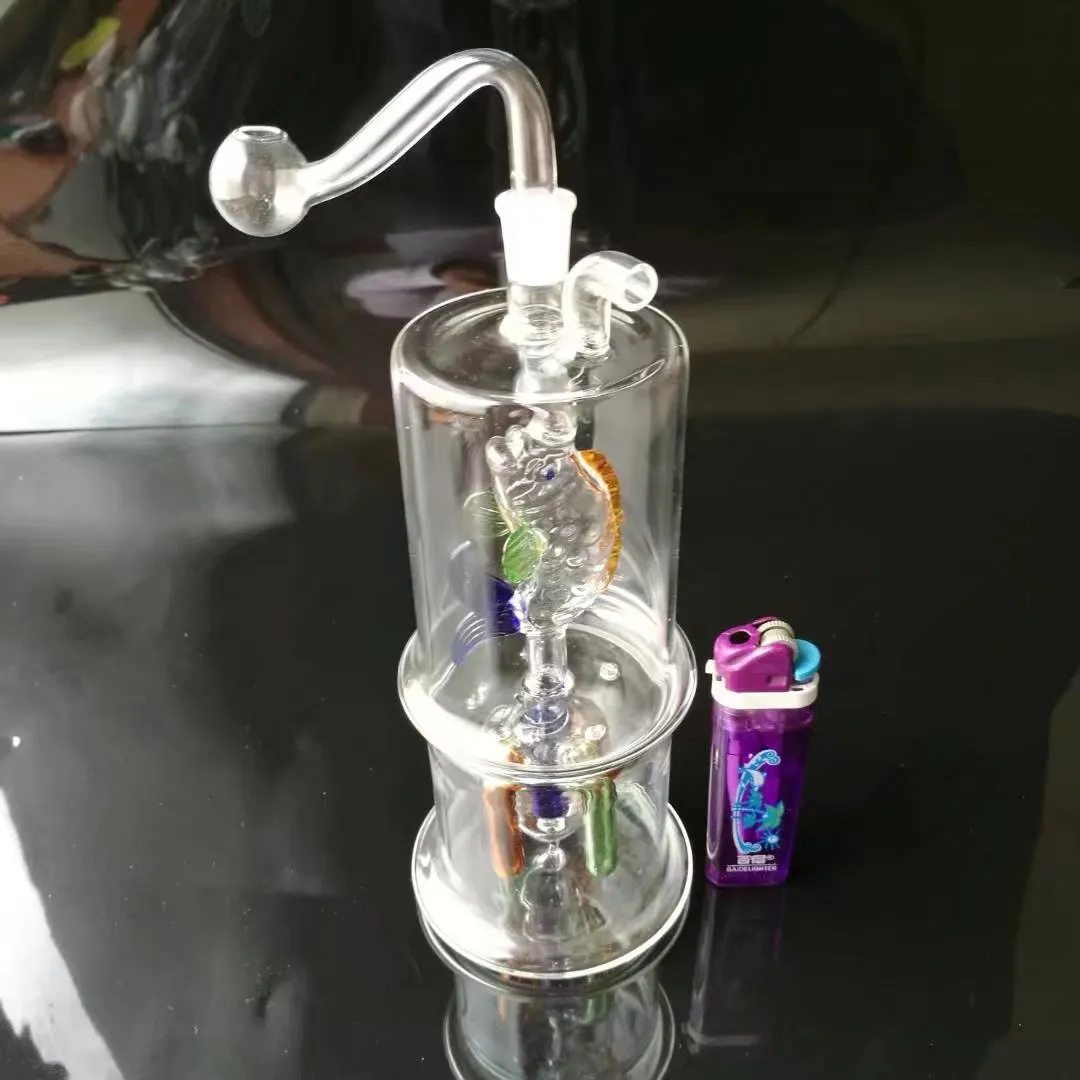 Wholesale Wholesale Glass Bong Accessories: Fish On Fish Four Claw ...