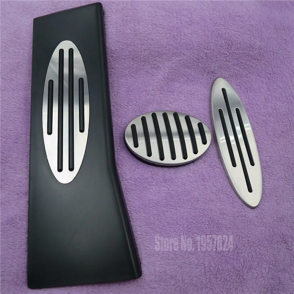 No-Drilling Gas Fuel Brake Clutch Footrest Pedal Pad for MINI Cooper ...