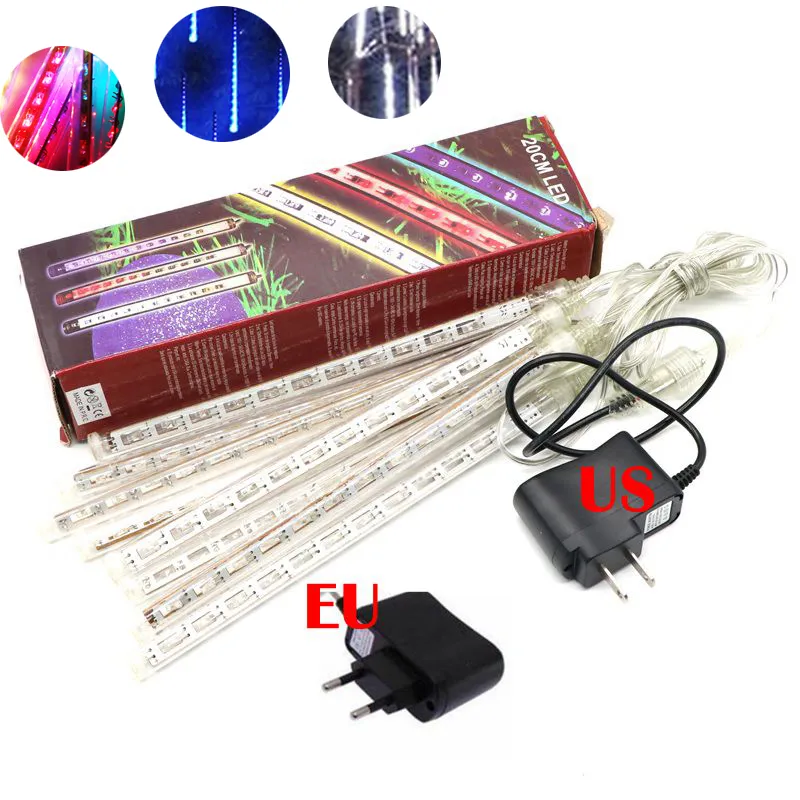 Umlight1688 20cm 30cm 50cm Waterproof Meteor Shower Rain Tubes LED ...