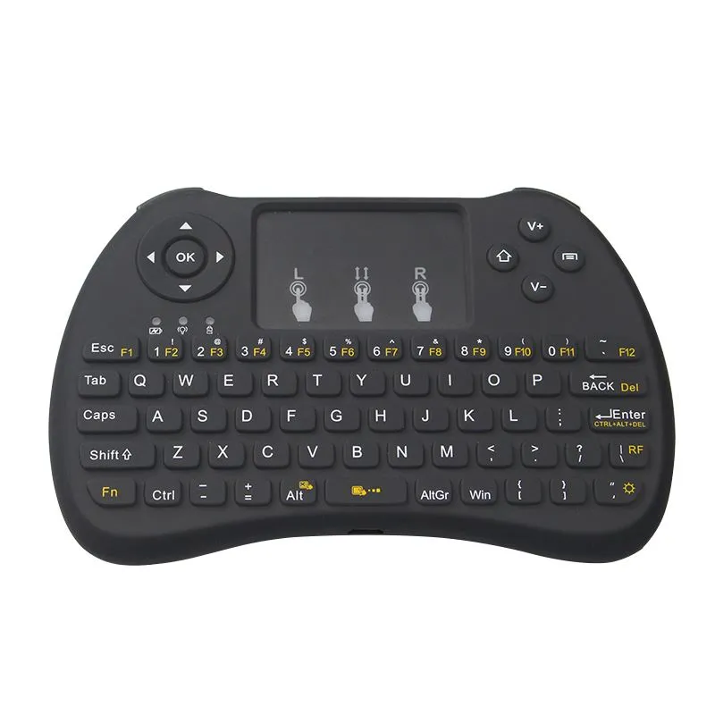 H9 Mini Keyboard 2.4G Wireless Touchpad Mouse Gaming Keyboard for ...