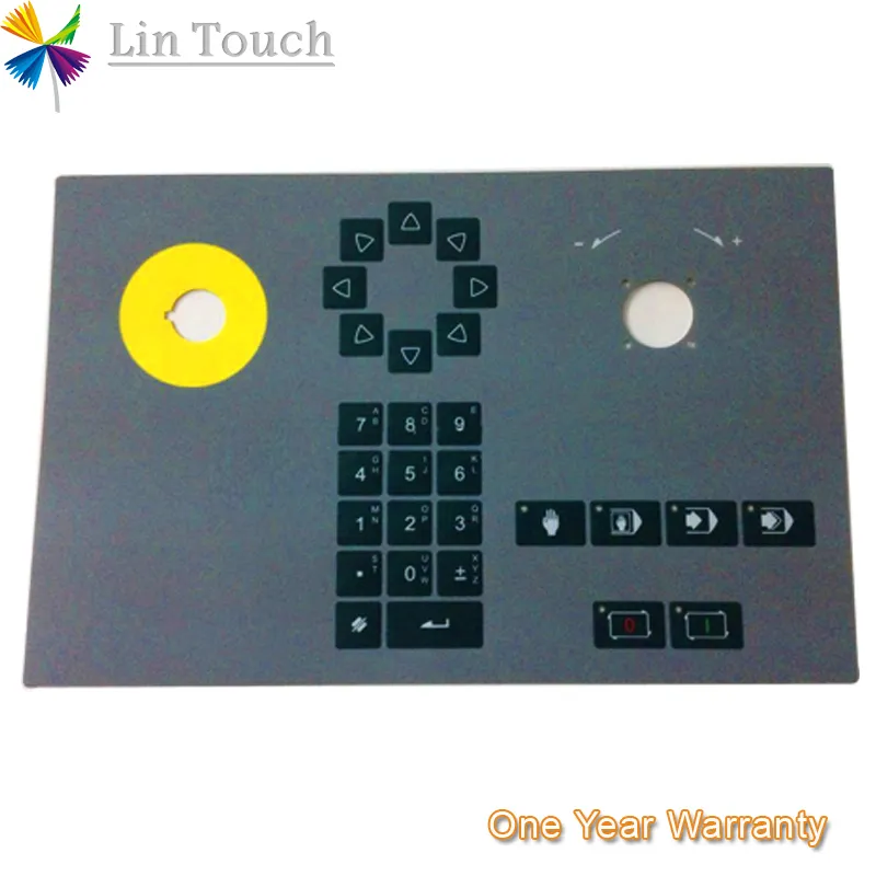 Replacement Membrane Keypad for HMI PLC Machine Repair - Durable ...
