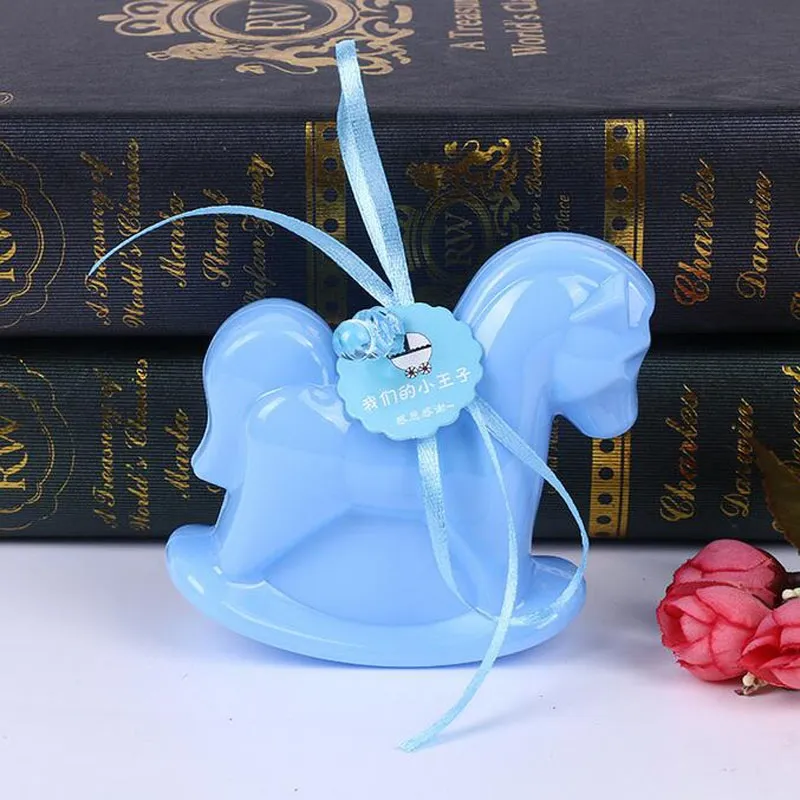 Lovely Plastic Horse Shape Birthday Party Baby Shower Candy Tera Boxes ...