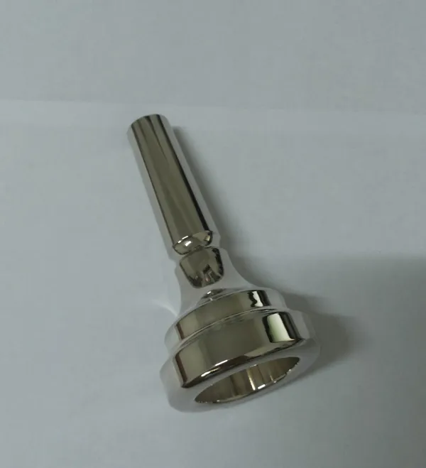 DHgate.com:Silver Plated Flat 4 Key Tuba Mouthpiece for Euphonium and ...