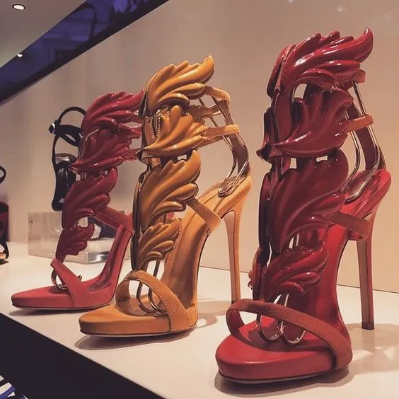 Bulk Designer Bling Rhinestone Angel Wings High Heels Sexy Gold Plated ...