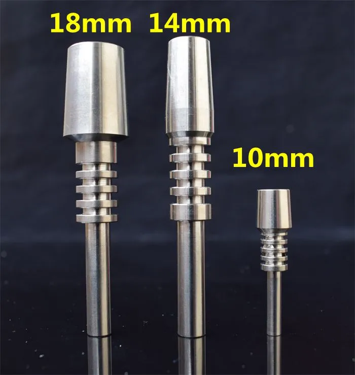 Mini Nail Titanium Dab Nail Inverted Domeless Titanium Nail Kit, 10/14 ...