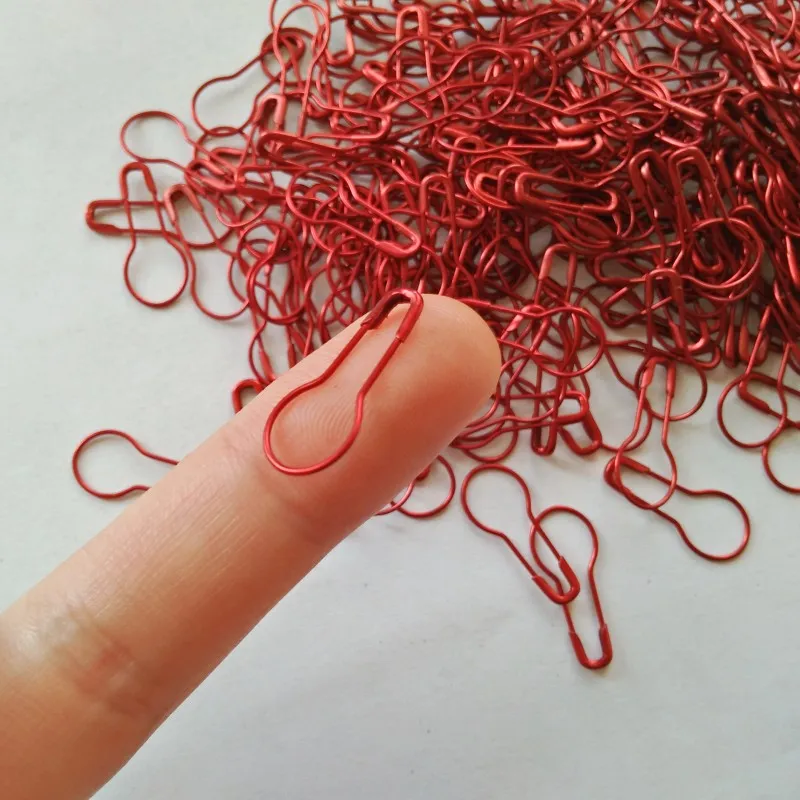 Colored Safety Pins, Bulb Shaped Locking Stitch Markers, Progress ...