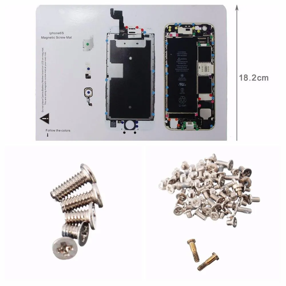 Magnetic Screw Chart Mat Magnetic Lcd Screen Tepair Tool For IPhone 5 ...