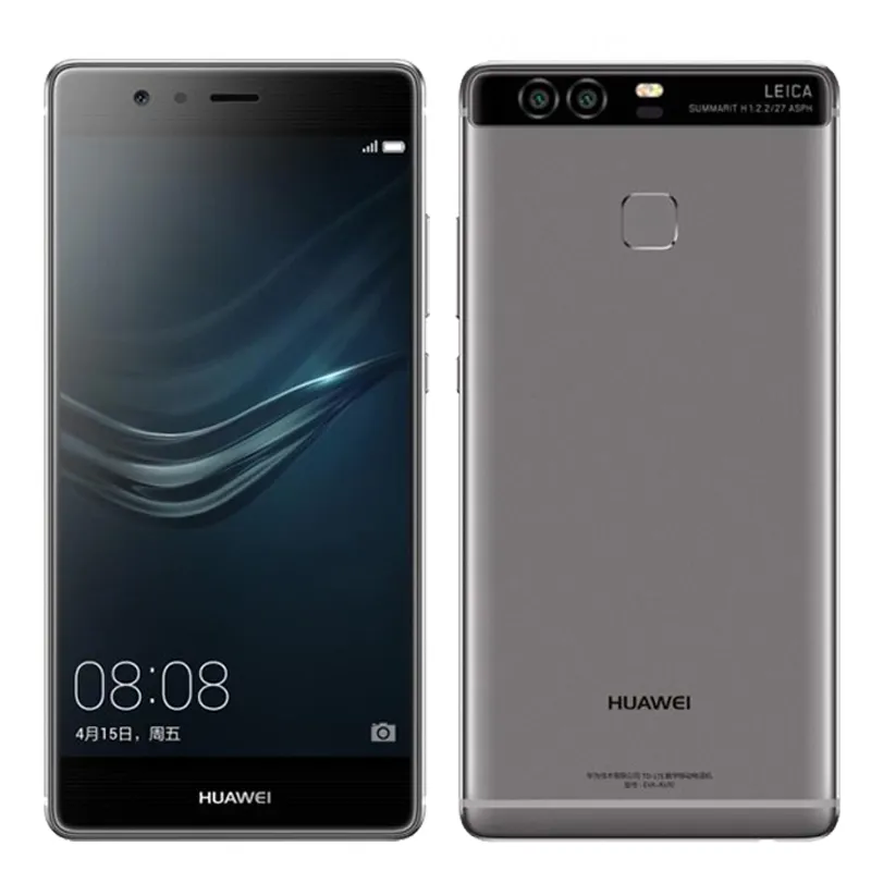 Original Huawei P9 4G LTE Phone, Kirin 955 Octa Core Processor, 3GB RAM, 32GB ROM, Android, 5.2 ...