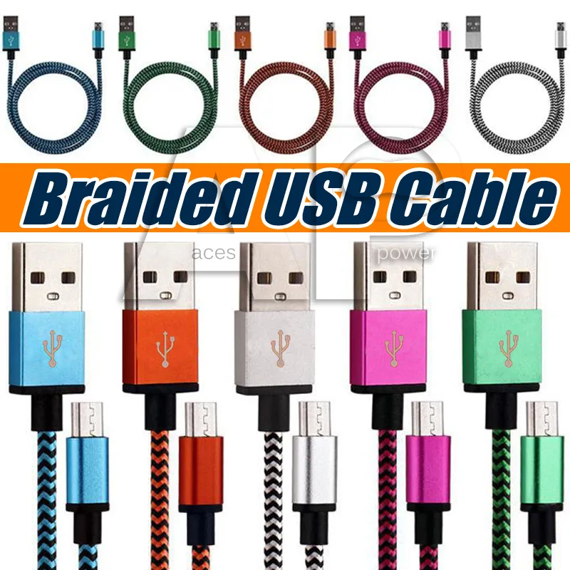Micro USB Data Cord Long Charger Cord For Android Durable USB Android ...