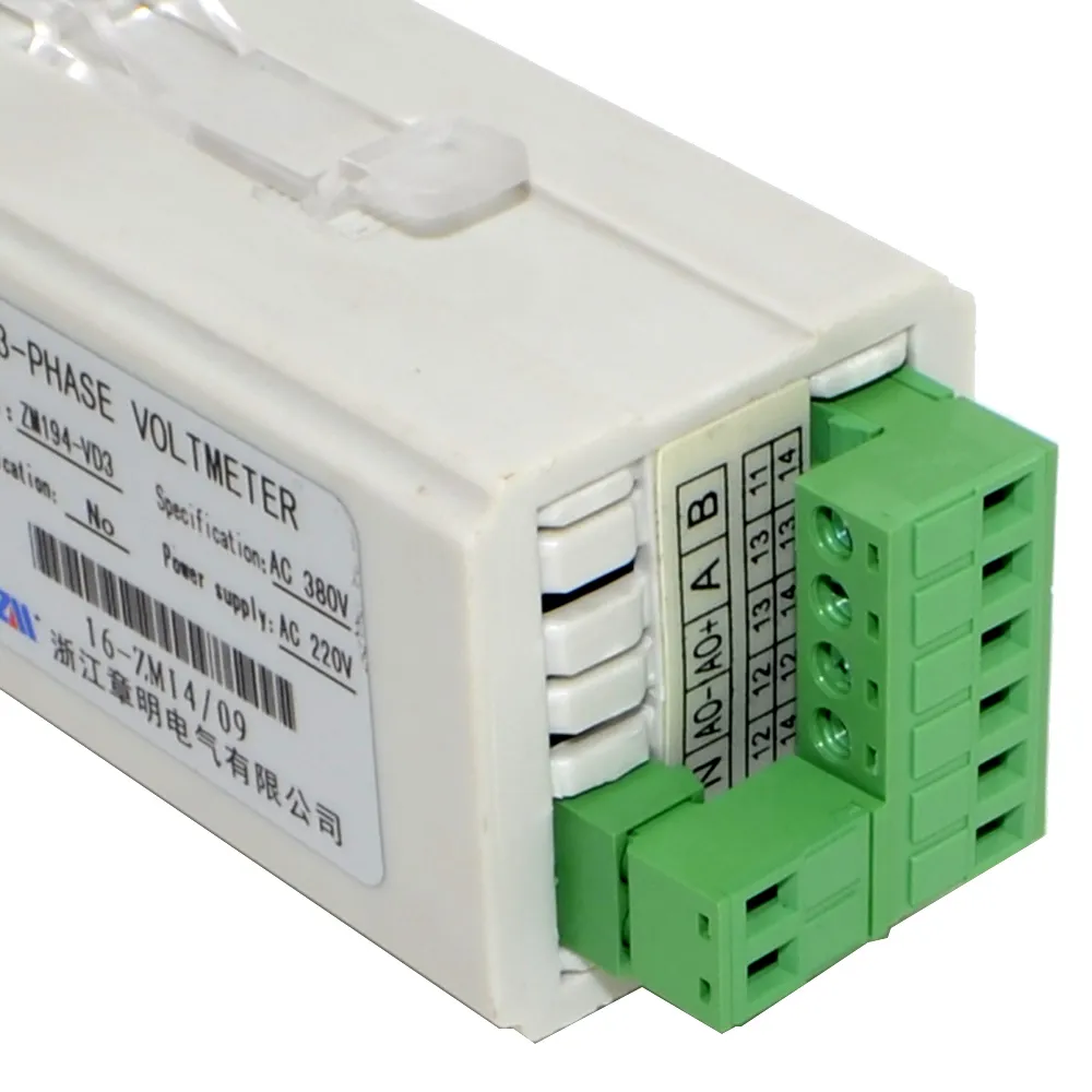 Wholesale Intelligent Digital Display Three Phase AC 110 Volt Meter ...