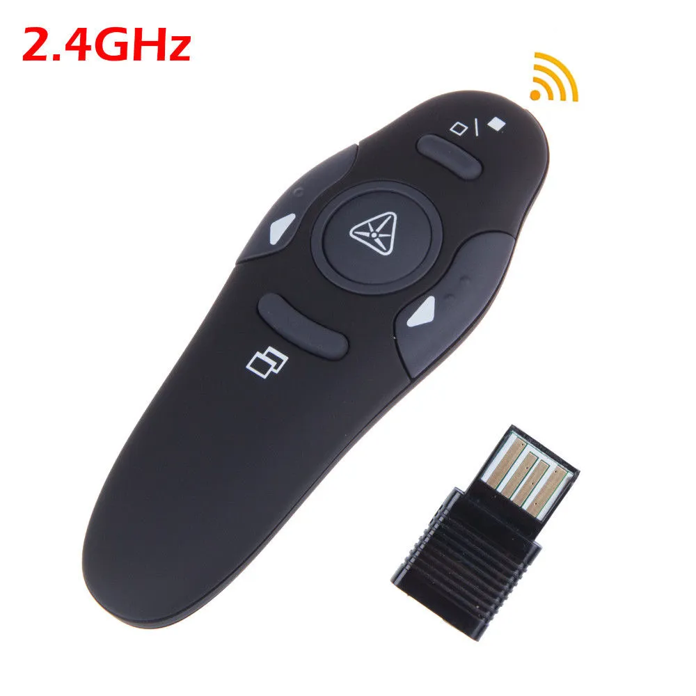 DHgate.com:Wireless Presenter with Red Laser Pointer Pen, USB RF Remote ...