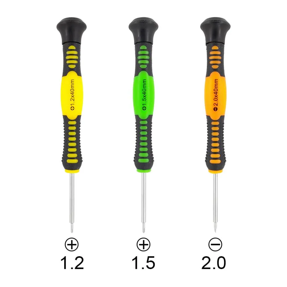 Phillips 1.2 1.5 X 40mm Colorful Screwdriver 2.0 Straight / Flathead ...