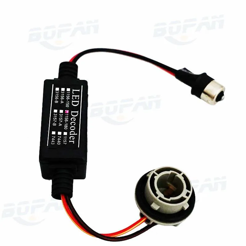 1156/BA15S/P21W LED Decoder Canbus Warning Error Free Canceller Anti ...