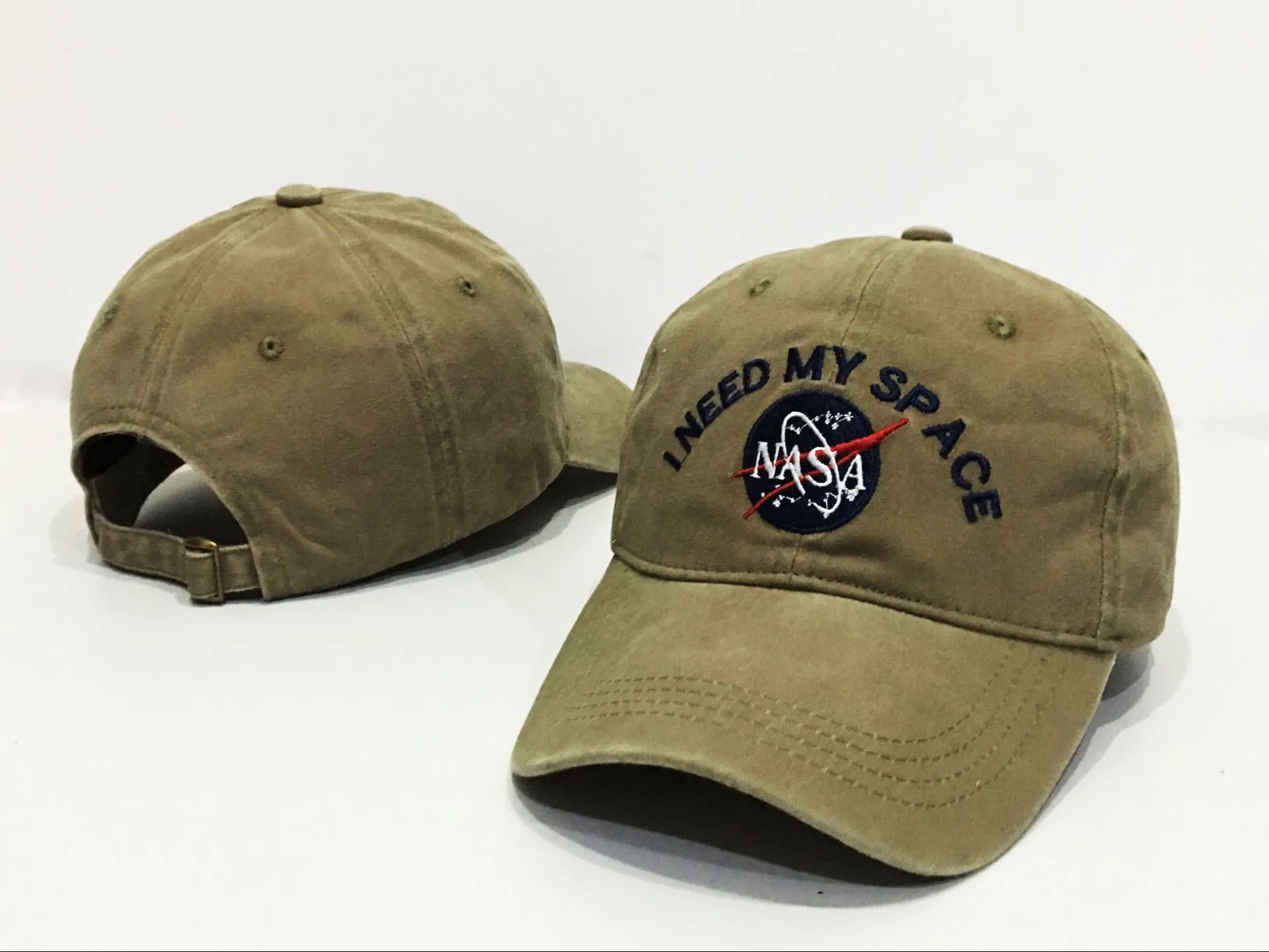 Nasa I Need My Space Bone Visor Nasa Baseball Cap Fashionable Dad Hats ...