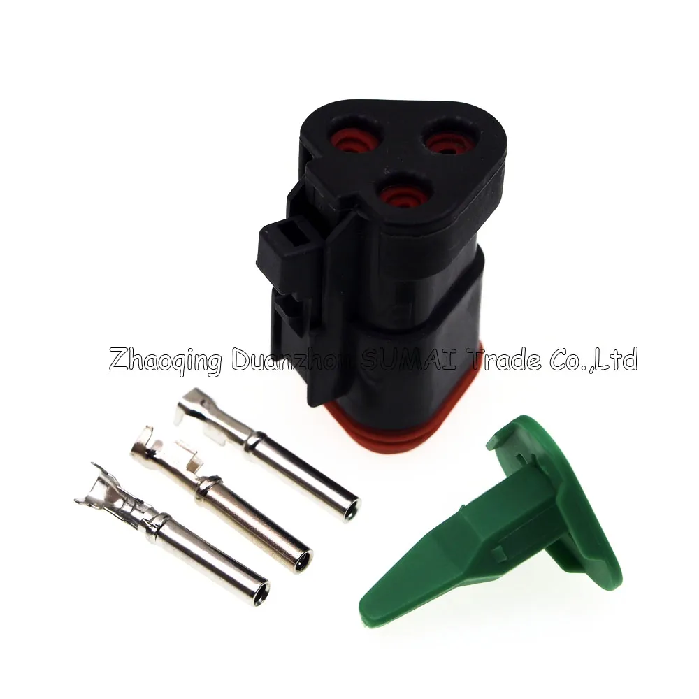 $5.63에서 3 BMW Deutsch DT06-3S-CE05 DT04-3P-CE03 엔진/기어 박스 용 3 핀 방수 전기 ...