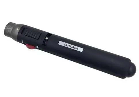 Super Mini Jet Flame Pencil Butane Gas Lighter Honest 503 Pen Style ...