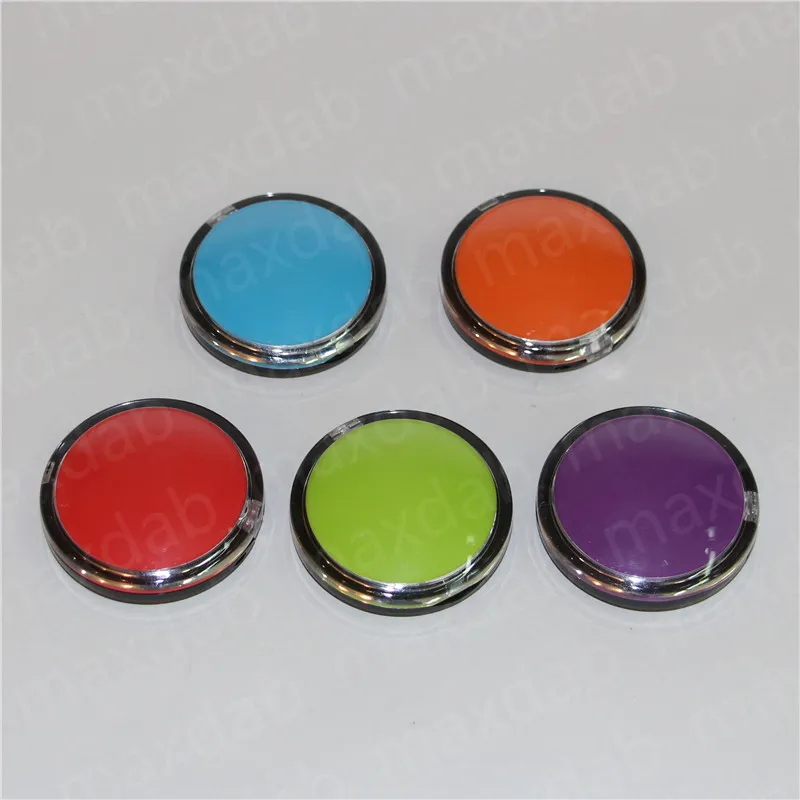 Acrylic Silicon Container 6ml Wax Concentrate Make Up Silicone ...