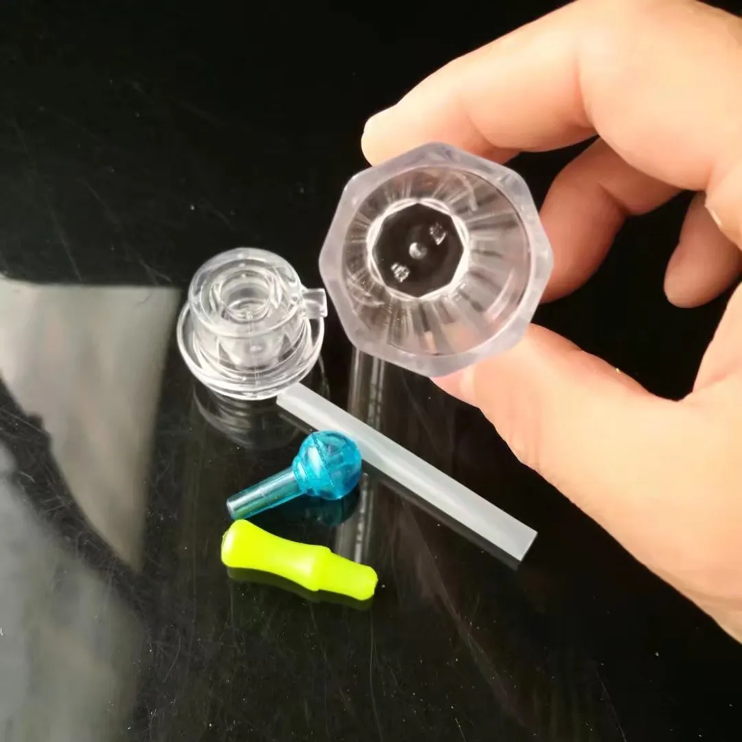 Mini Acrylic hook for hand Bong Accessories - Glass Water Pipe for ...