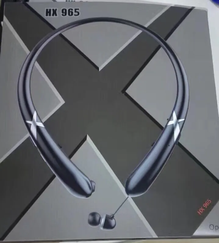 CSR4.1 Bluetooth Headset With Retractable Neckband, MIC, And Sports ...