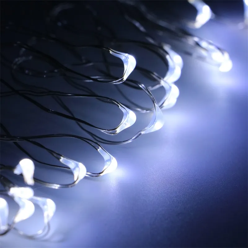 2M 20LEDS Holiday Lighting 3 * AA Battery Power Operated Led Copper ...