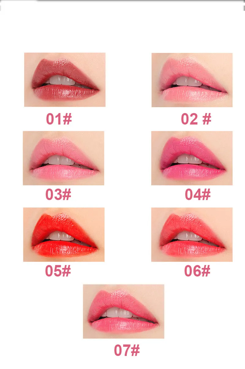 Korean Lipsticks Matte Stick Lipstick With Triangle Tip, Creamy Texture ...