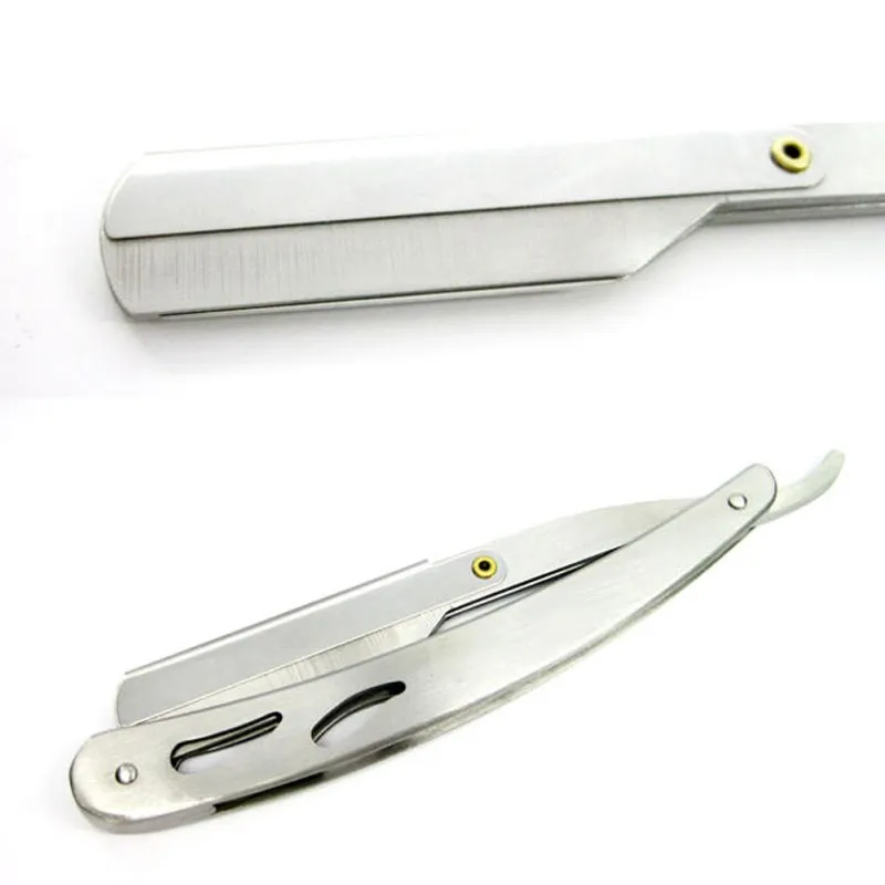 DHgate.com:Professional Stainless Steel Barber Straight Edge Razors for ...
