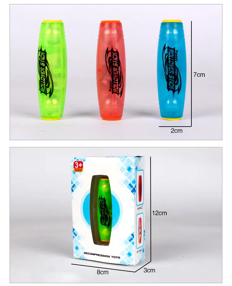 2017 LED Mokuru Fidget Rollver Stick Stress Reliever Desktop Toys Mobar ...