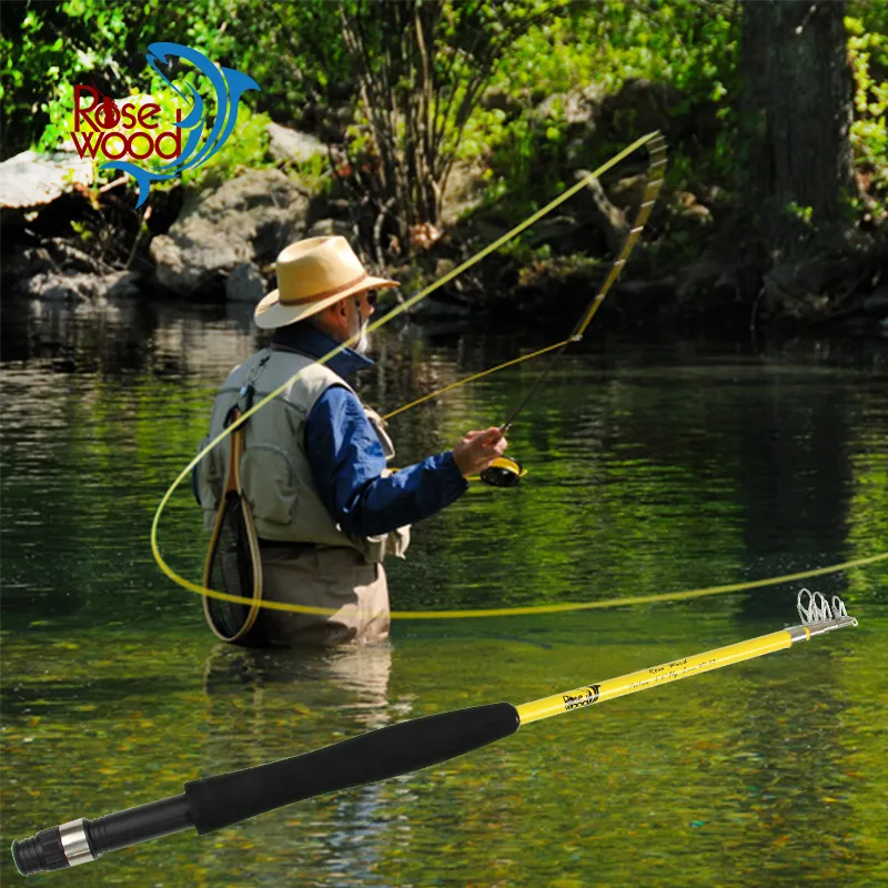 Portable Fly Fishing Rod 6'6 #3 - Telescopic Travel Rod, Lightweight ...