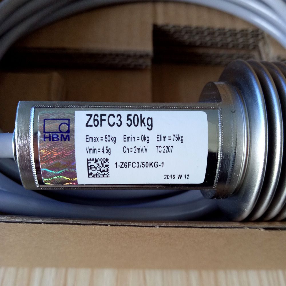 HBM Z6FC3 10 20 50 100 200 500KG Nuevos Sensores De Pesaje De Células De Carga Originales De 129 ...
