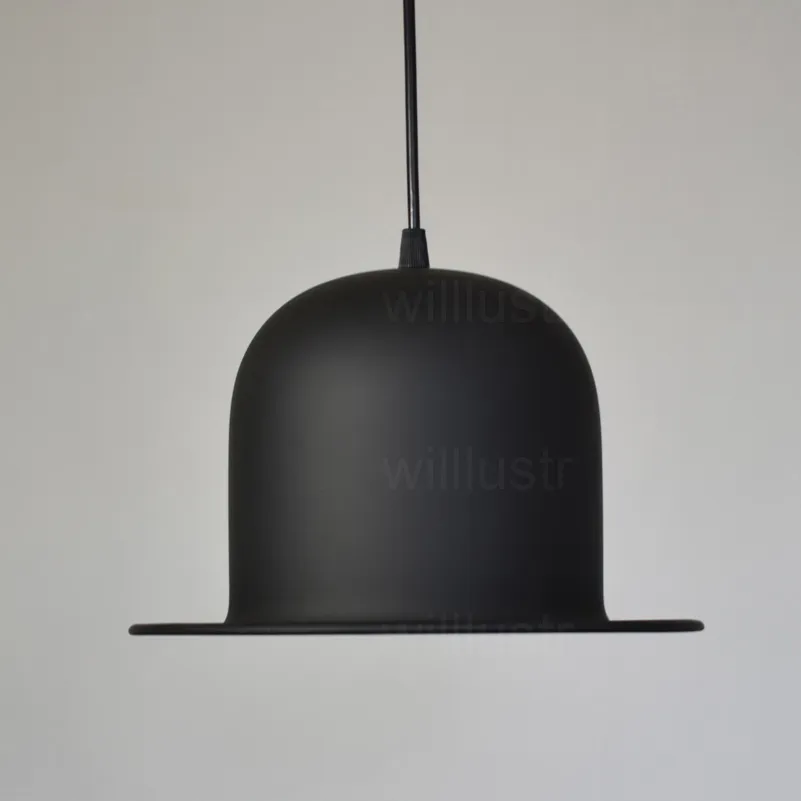 Modern Aluminum Pendant Light Fixture Hat Style Suspension Lighting For ...