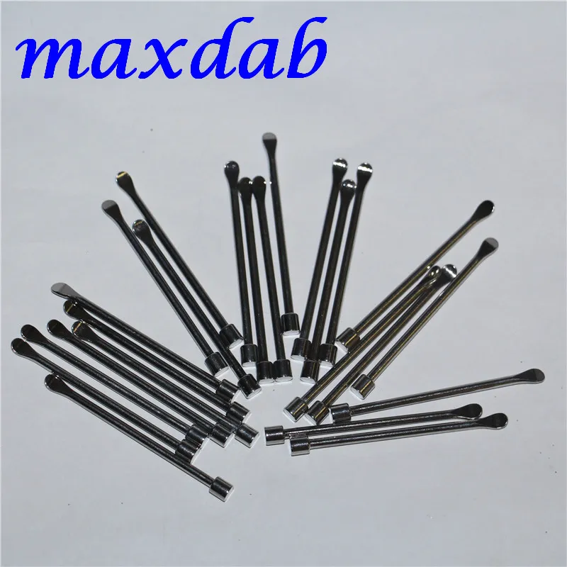 Ear Wax Cleaner Tool, Dab Spoons: Titanium Dab Tool Set Metal Stick ...