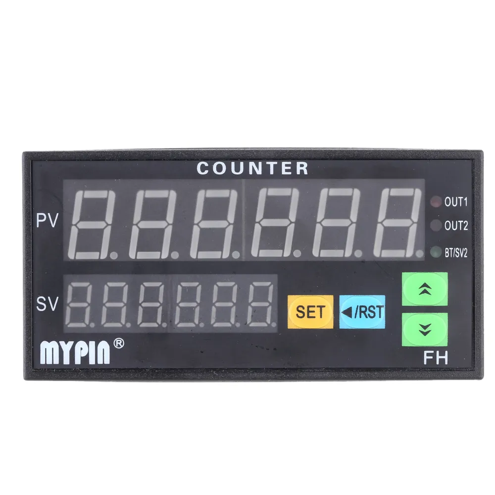 Digital Length Counter With Preset Relay Output Compact Batch Meter For ...