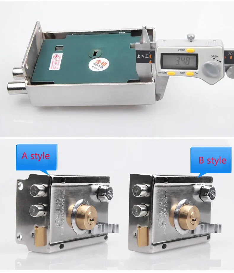 A Style Exterior Door Security Lock Anti Theft Lock Super Class B ...