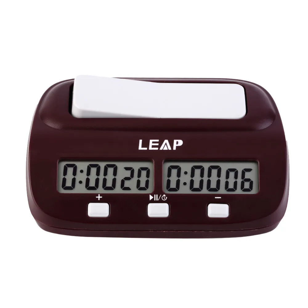 LEAP Professional Compact Digital Chess Clock With Count Up/Down Timer ...