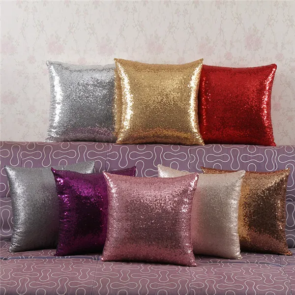 DHL Mermaid Sequin Pillow 2017 NEW Magical Color Changing Throw Pillow ...