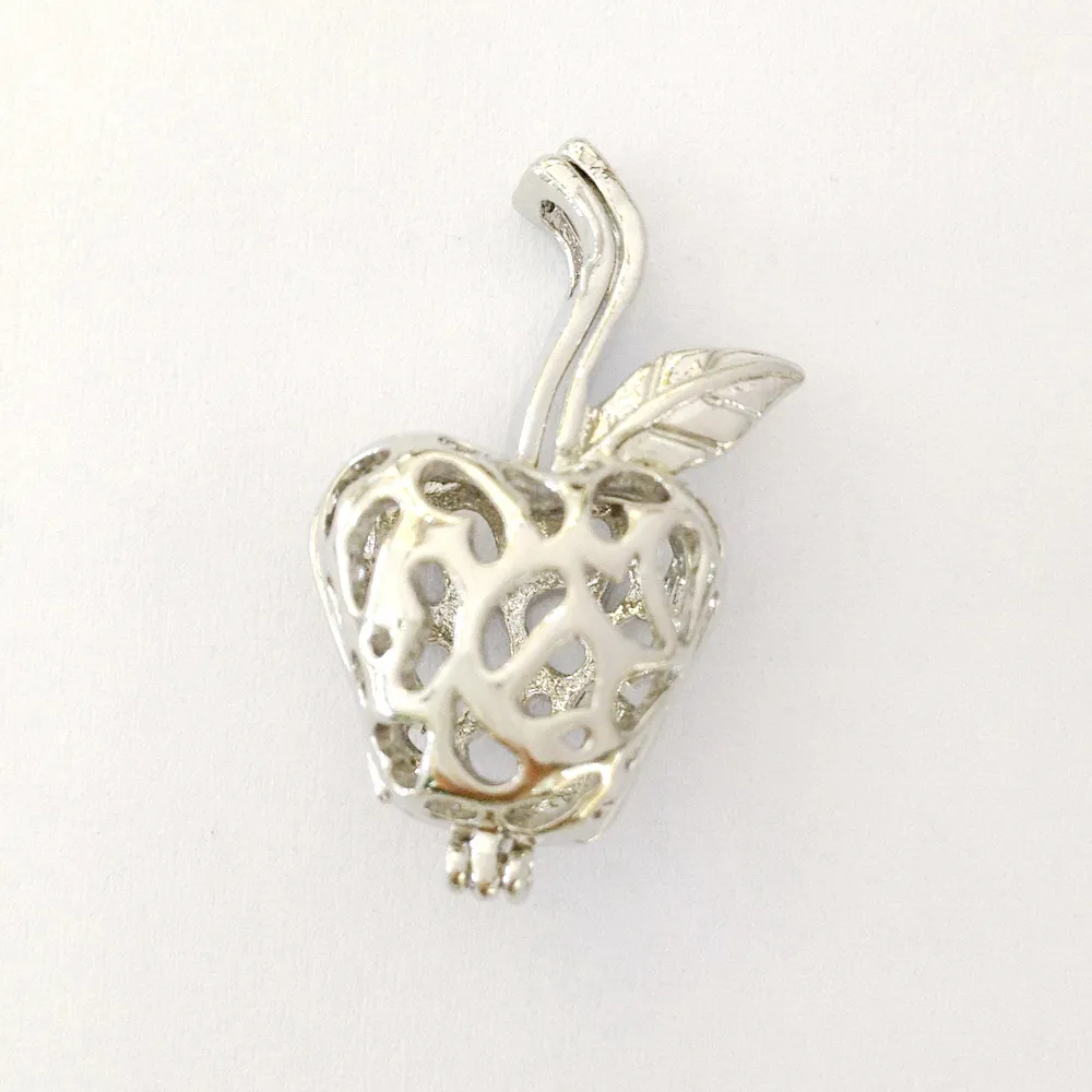 DIY Fashion Jewelry: Apple Cage Pendant Mountings With Open And Hold ...